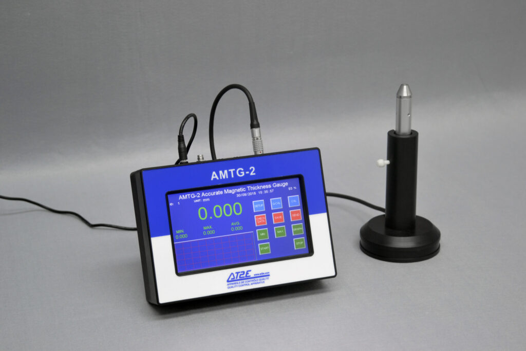 Accurate Magnetic Thickness Gauge - AT2E - USA