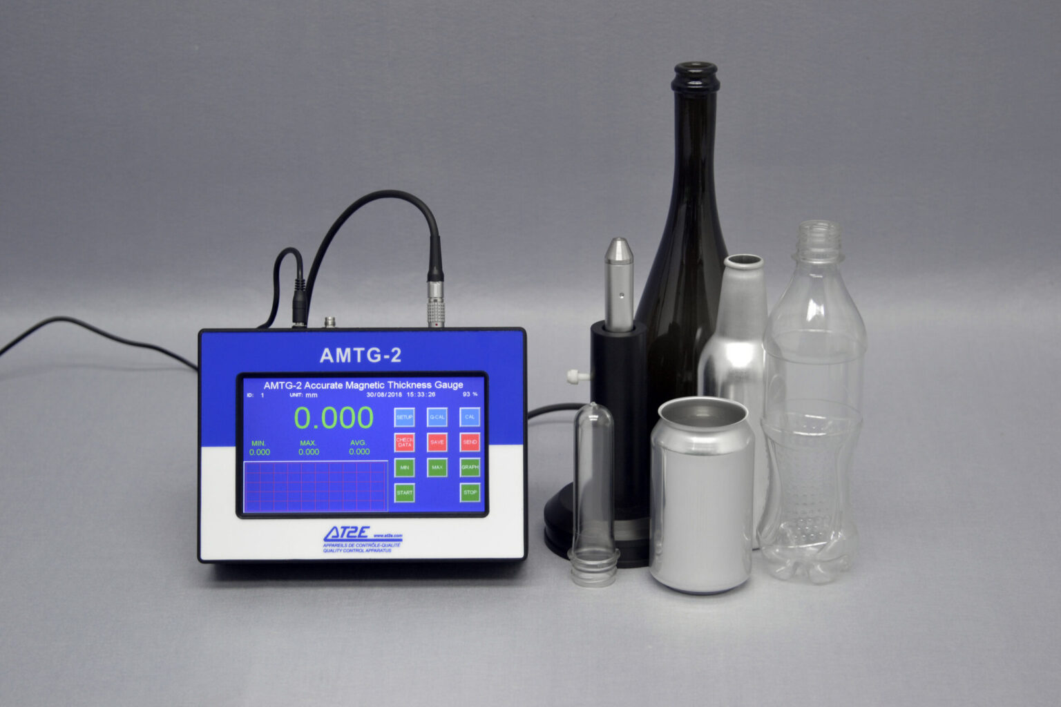 Accurate Magnetic Thickness Gauge - AT2E - USA