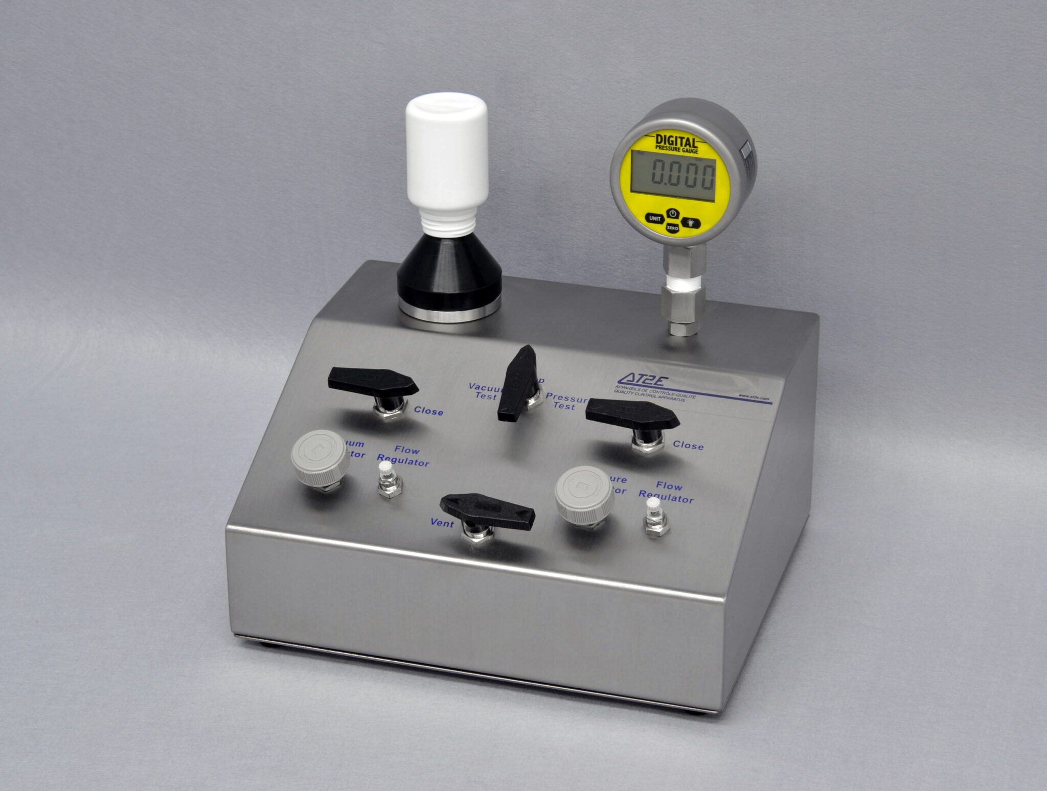 Bottle Vacuum-Pressure Tester - AT2E-USA