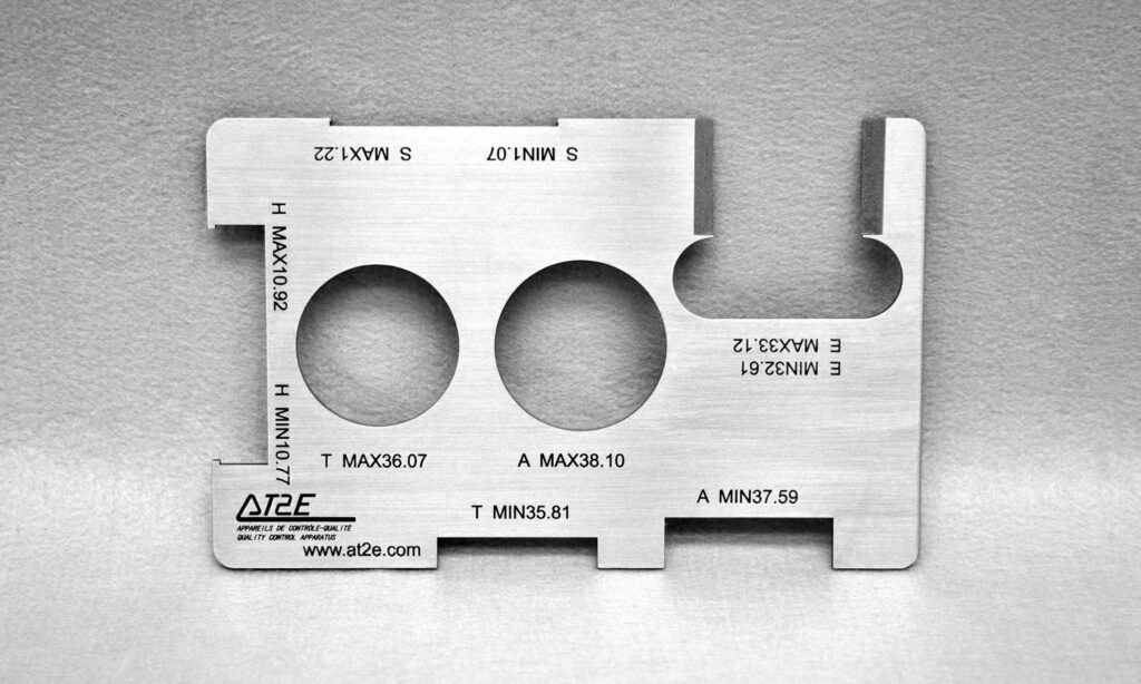 Calibre de Control Pasa No Pasa