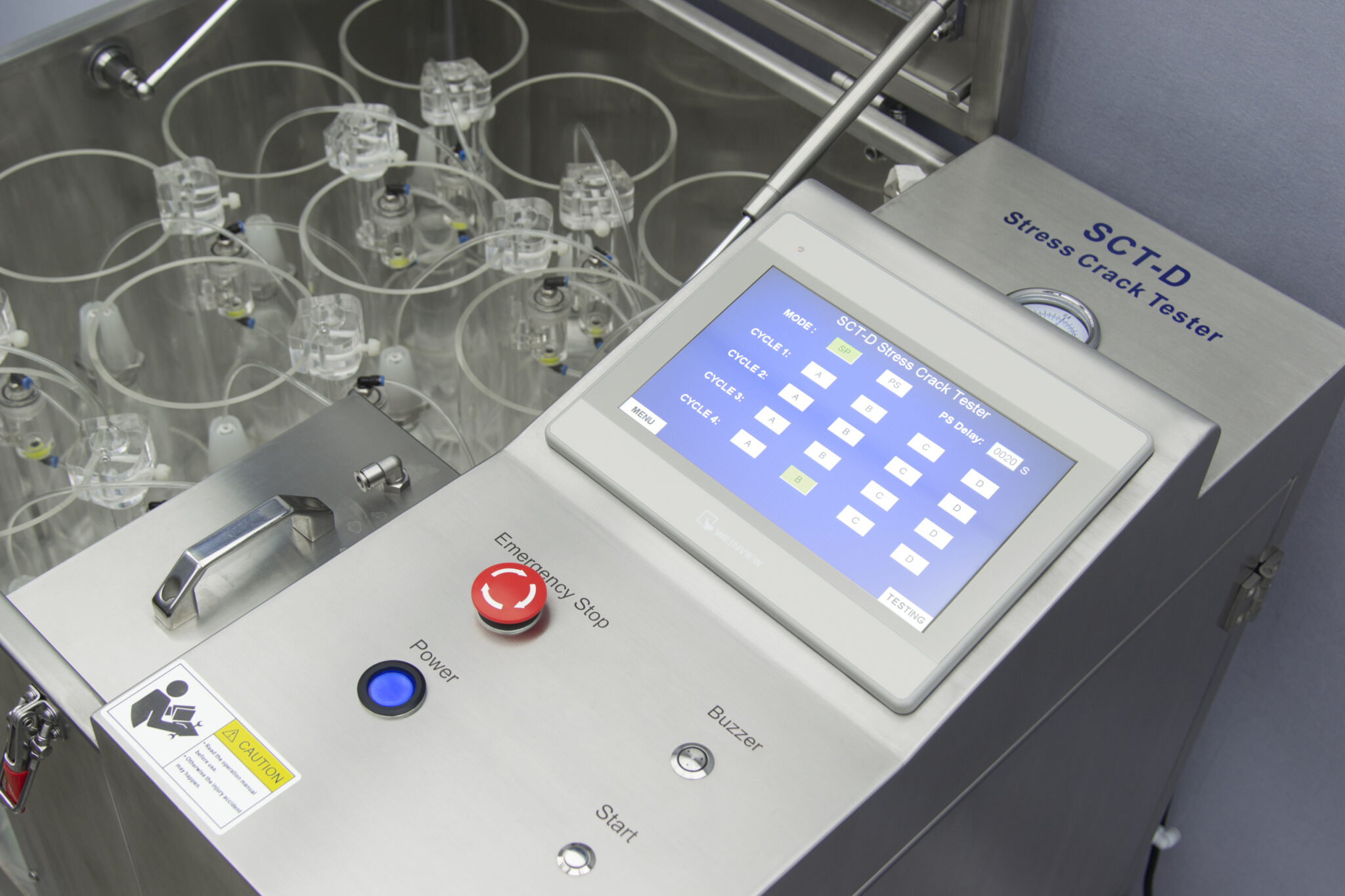 SCT-D Stress Crack Tester for PET Bottle Durability