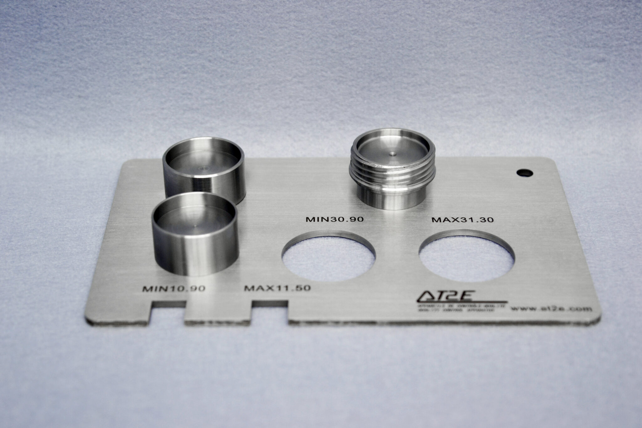Cap Go-no-Go Gauge for Precise Thread and Diameter Checks